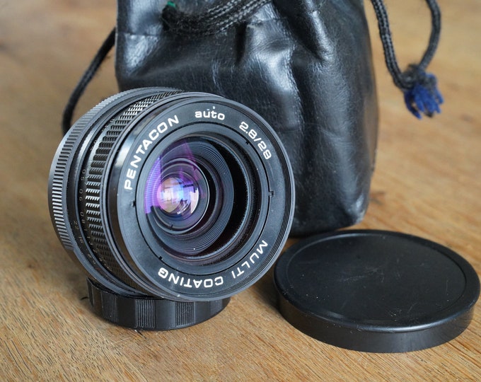 Pentacon 29mm F/2.8 M42 Wide Angle Lens, Former DDR. - Etsy