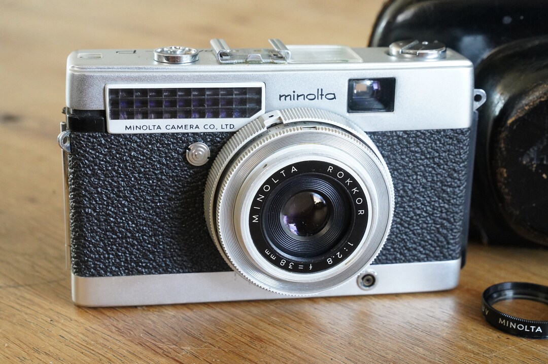 Minolta Minoltina P, Vintage Point and Shoot Camera for 35mm Film - Etsy