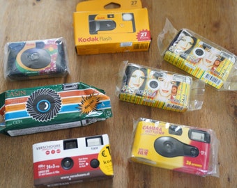 Vintage Single Use, Disposable Cameras, Unused - Etsy