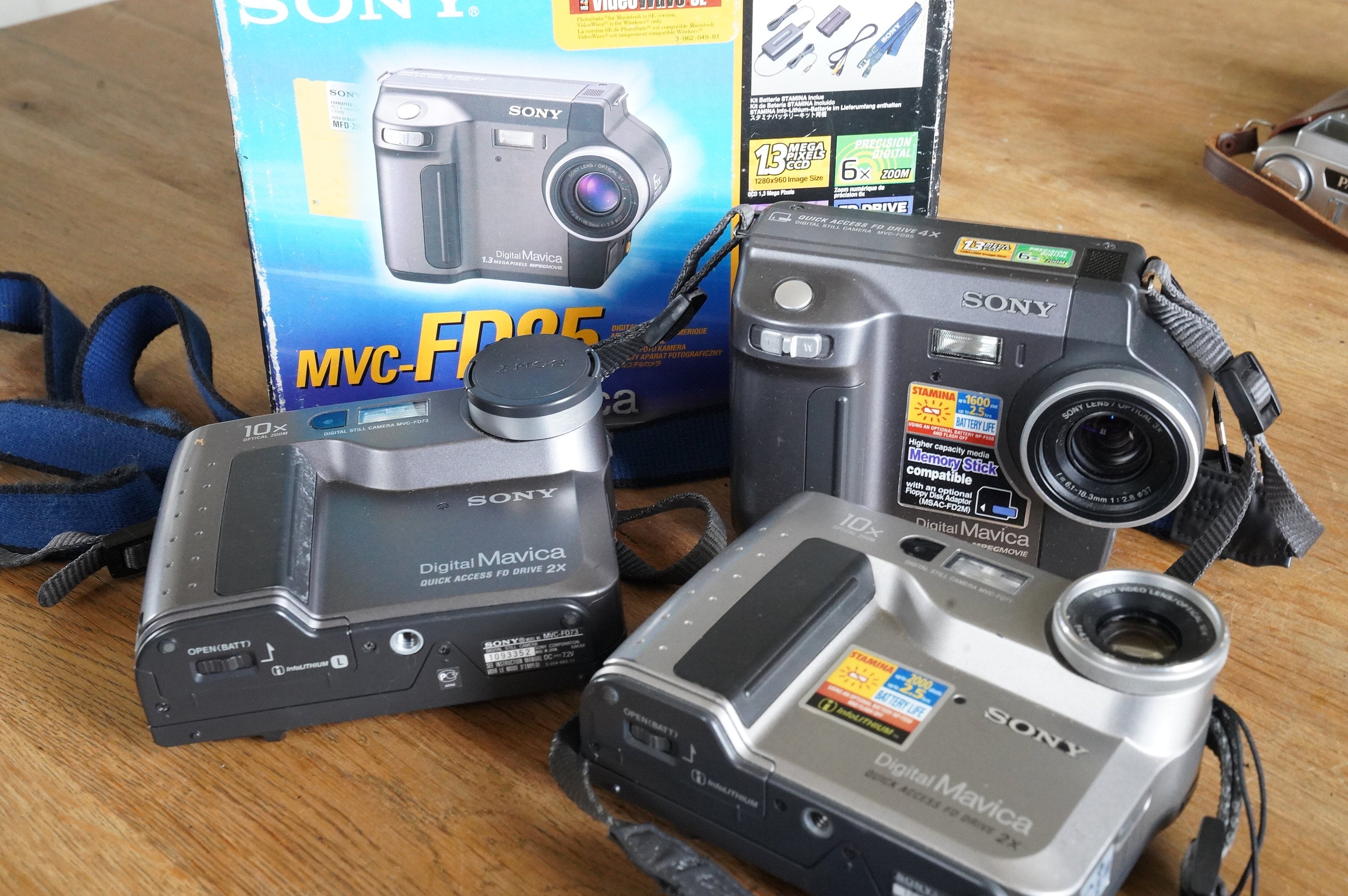 Sony Mavica Set mit 3 Modellen Etsy