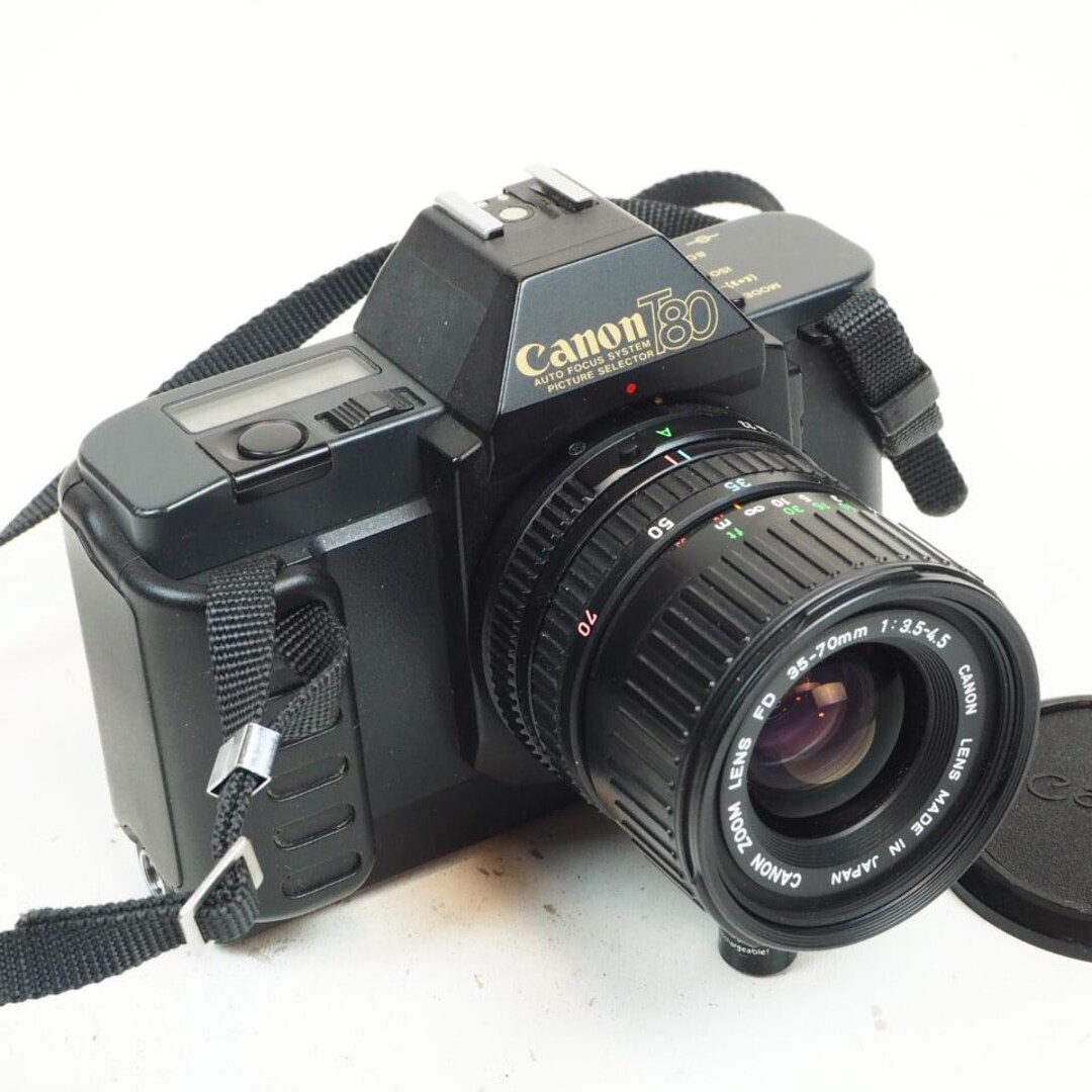 Canon T80 Camera With 35-70mm Canon FD Lens. Tested and Works! - Etsy