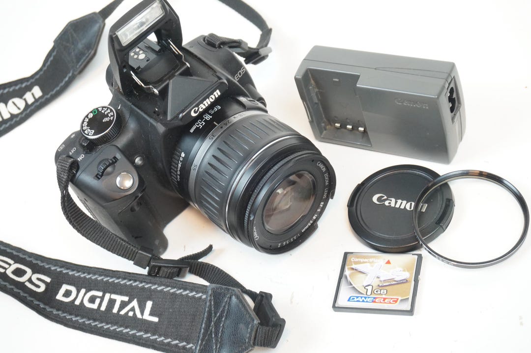 Canon EOS 350D / Digital Rebel Xt With 18-55mm Lens + 1gb Card - Etsy