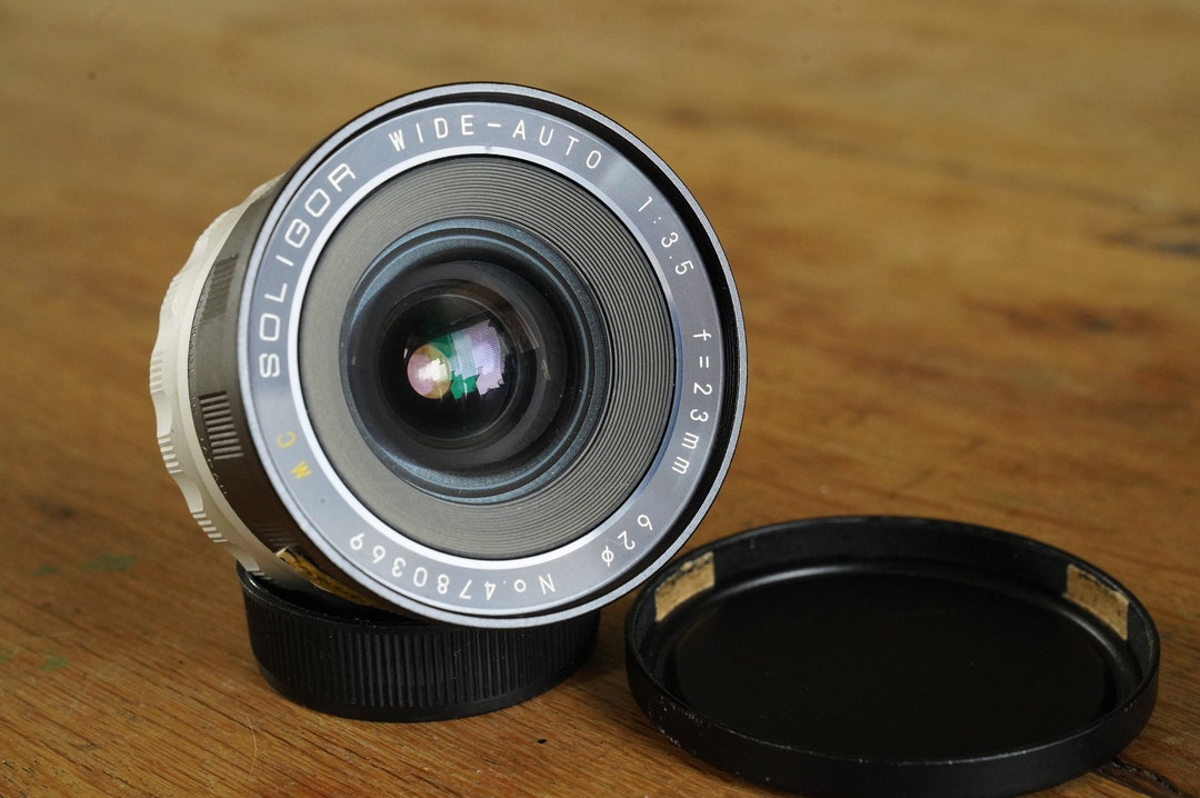 Soligor 23mm F/3.5 Wide Angle Lens MD Mount, Rare - Etsy