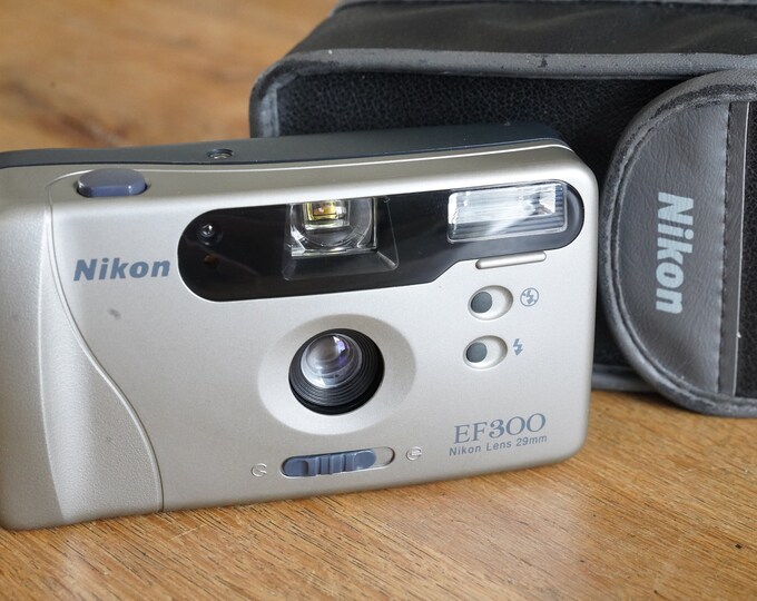 Nikon EF-300, Wide Angle P&S for 35mm Film - Etsy