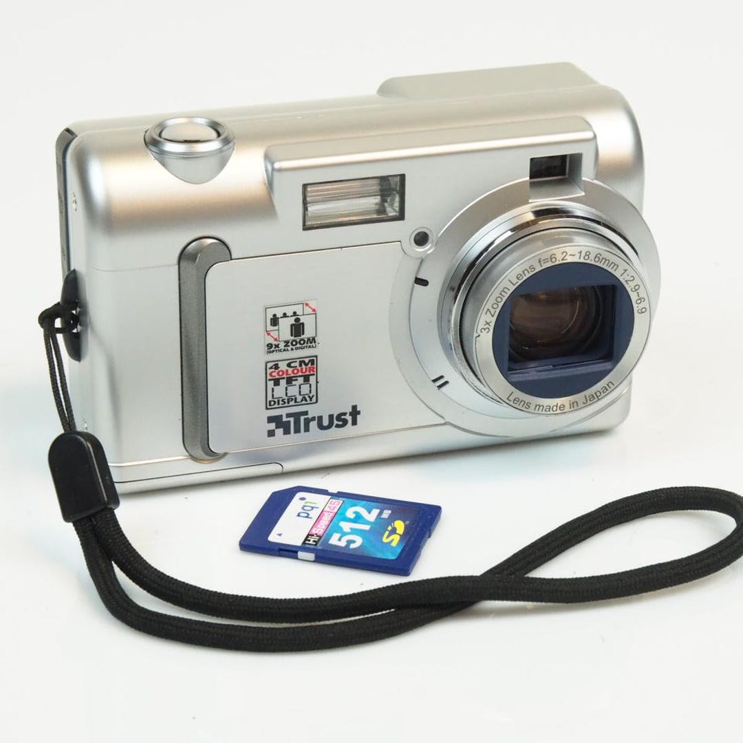 Trust 770Z Powercam, Y2K 3.1mp Vintage Digital Camera + Card! - Etsy