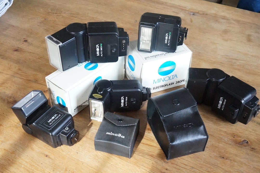 Minolta Flash Units, Various Models, See Listing - Etsy