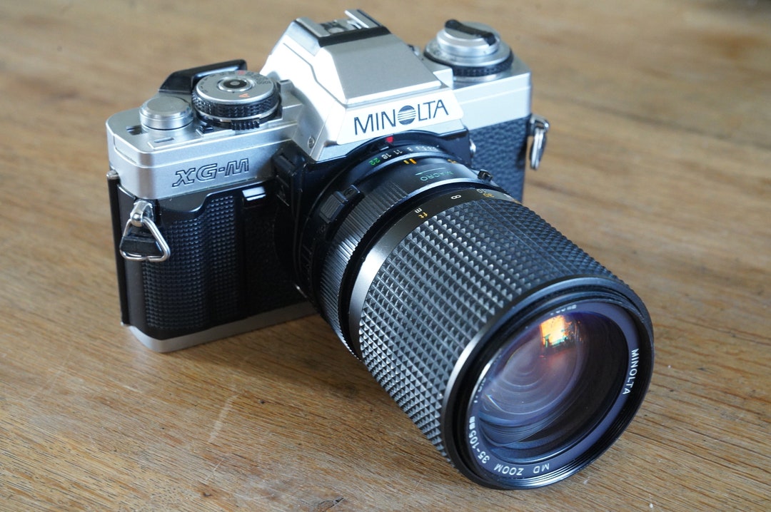 Minolta XG-M Camera With 35-105mm Lens, Very Nice Works 100% - Etsy