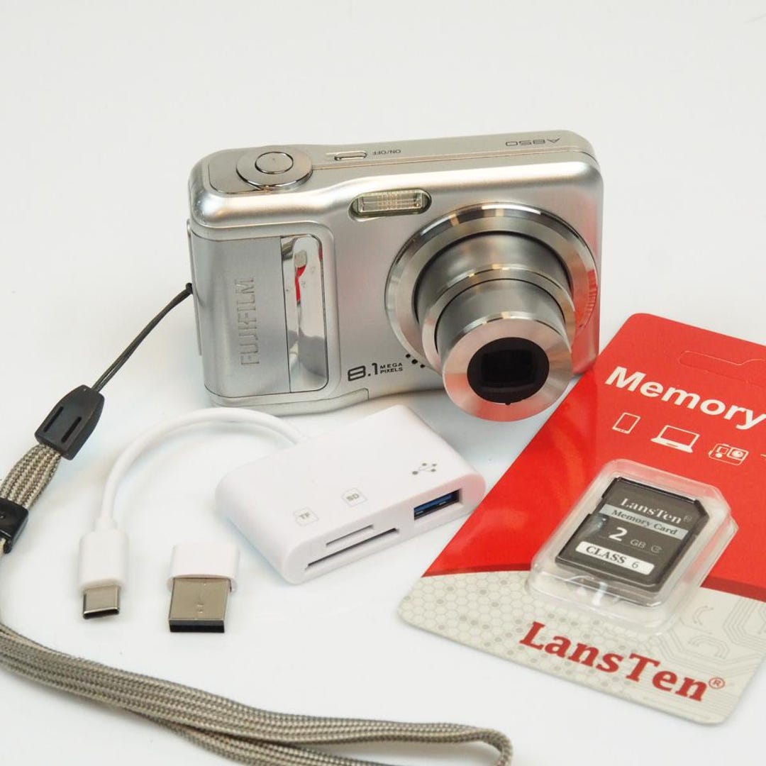 Fujifilm Finepix A850 Digicam + 2gb Card + Telephone Card Reader!! - Etsy