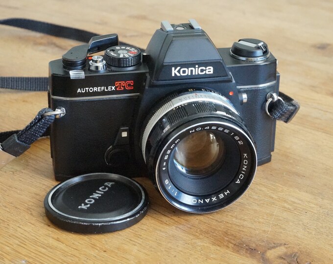 Konica Autoreflex TC With Hexanon F/1.8 52mm Lens - Etsy