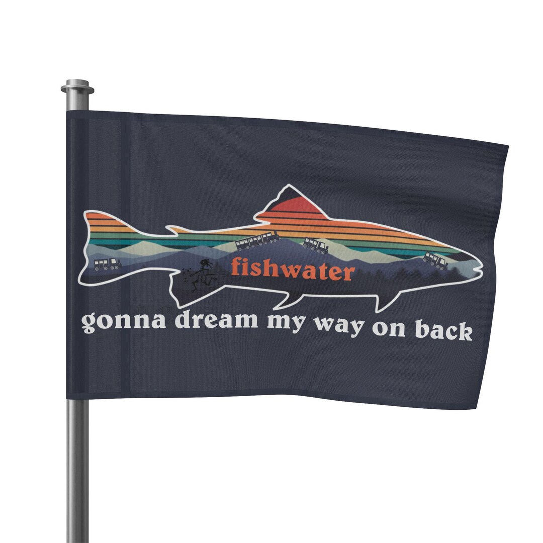 WSP Panicgucci Fishwater Flag - Etsy
