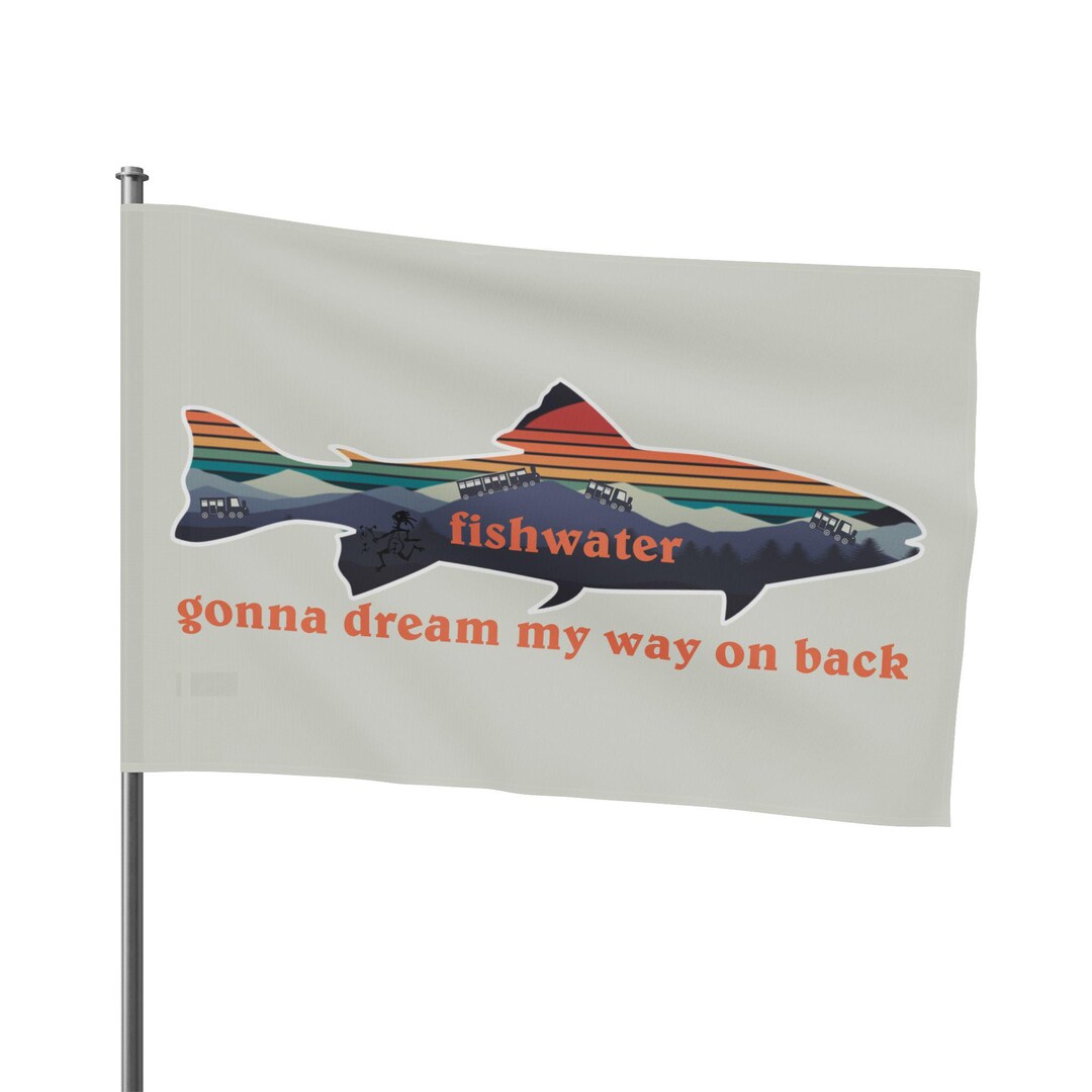 WSP Panicgucci Fishwater Flag - Etsy