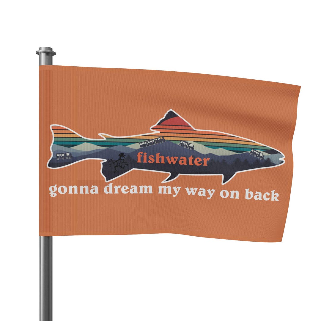 WSP Panicgucci Fishwater Flag - Etsy