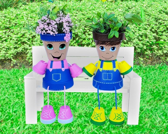 Oakland Raiders Flower Pot People / Football Decor/ Clay Pot People ...