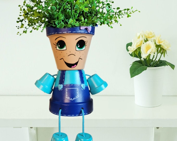 Clay Pot People - Etsy