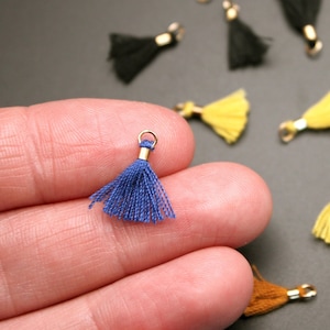 Tassels 25 Pk Micro Red or Surprise Color Mix of Extra Tiny Tassel ...