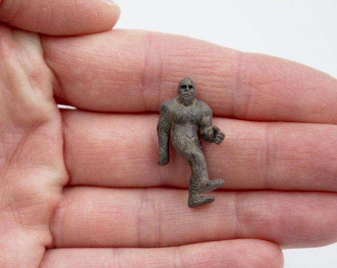 Sasquatch Miniature 1:100 Scale Bigfoot for Holiday Village - Etsy