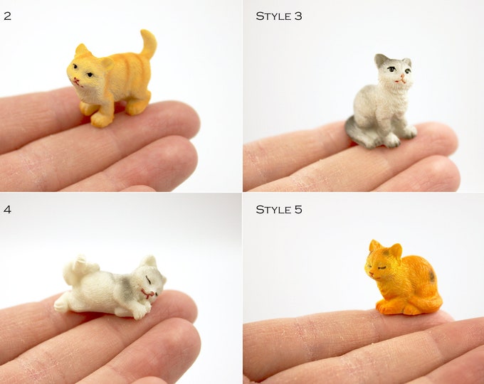Tabby Cats 5 Assorted for 12th Scale Dolls House - Etsy