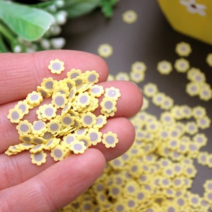 Sunflowers 100 Pk Micro 1:24 Scale Miniature Polymer Clay Flowers for ...