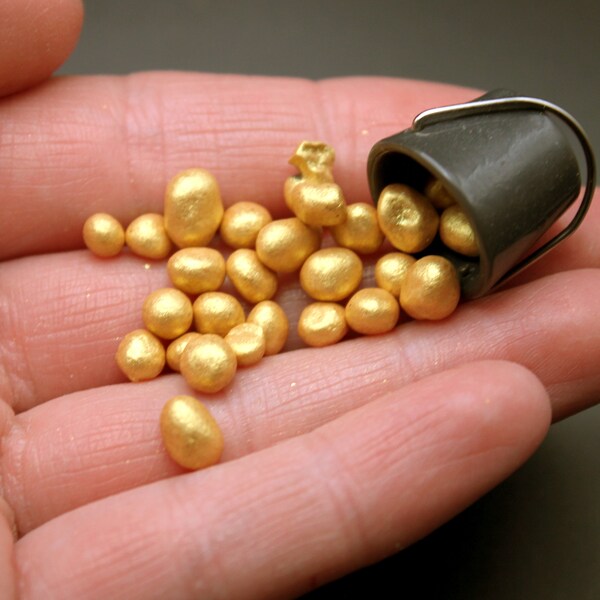 Miniature Gold Bar - Etsy