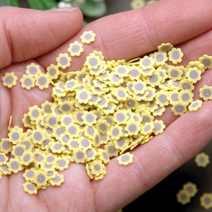 Sunflowers 100 Pk Micro 1:24 Scale Miniature Polymer Clay Flowers for ...