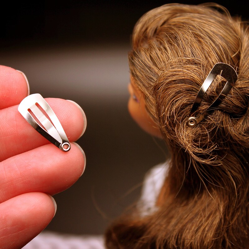 Metal Hair Barrette - Etsy