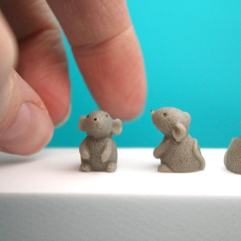 Miniature Mice - Etsy