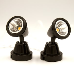 Spotlights Set of 2 Micro Miniature Battery Powered Indoor - Etsy