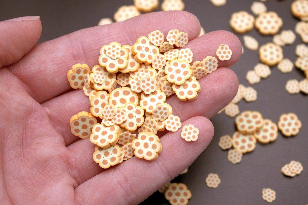 Honeycomb 100 Pk Polymer Clay Various Size Mix Honey Bee Honey Comb ...