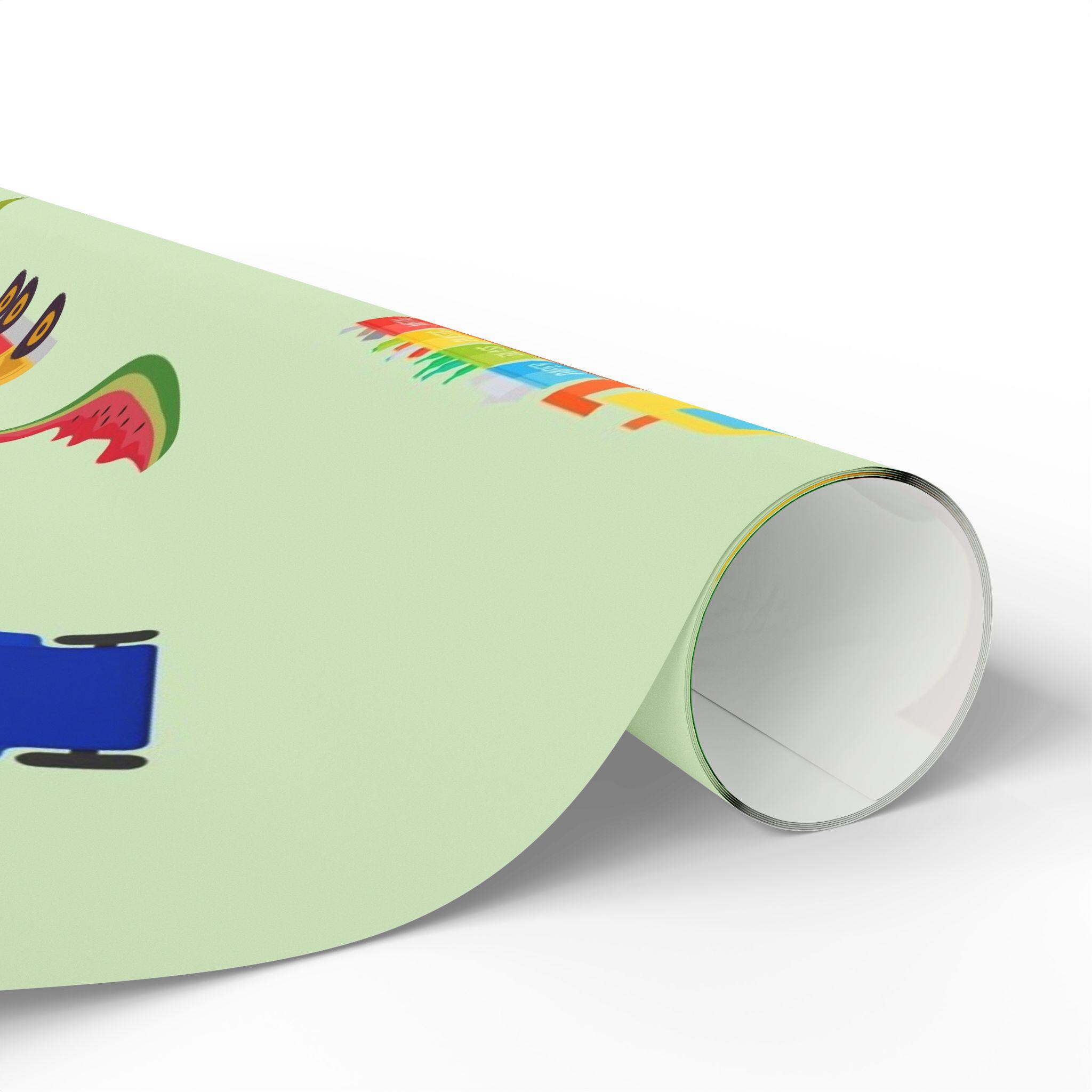 Garbage Truck Wrapping Paper Fun and Unique Gift Wrap for Truck Lovers ...