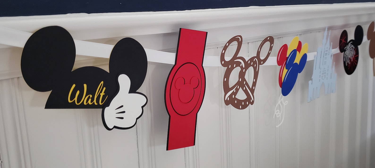 Disney Banner Mickey Banner Main Street Banner Disney - Etsy