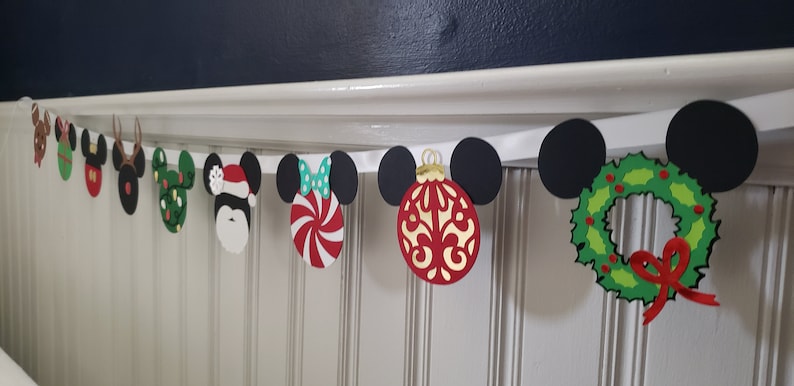 Disney Christmas Disney Christmas Banner Disney Banner - Etsy