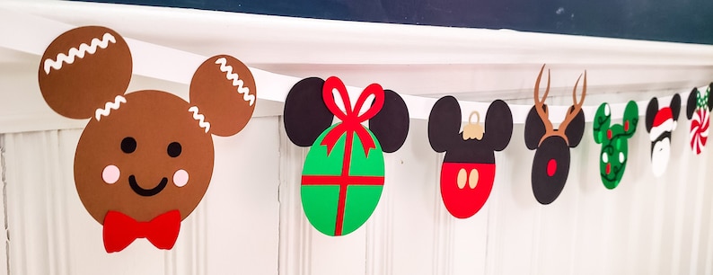 Disney Christmas Disney Christmas Banner Disney Banner - Etsy