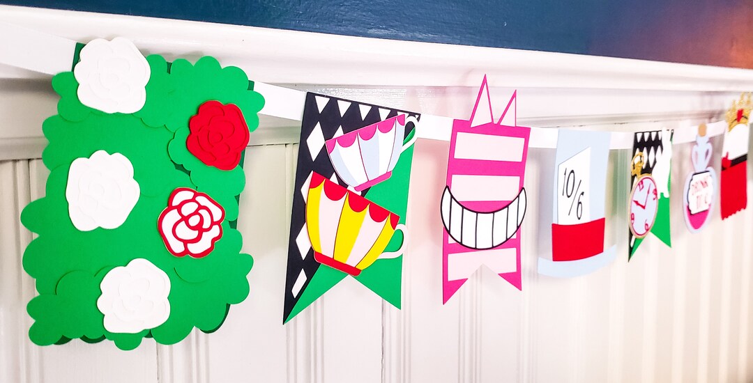 Alice in Wonderland - Alice in Wonderland Banner - Alice in Wonderland ...