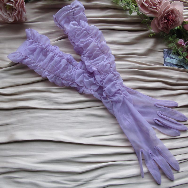 Opera Length Gloves - Etsy