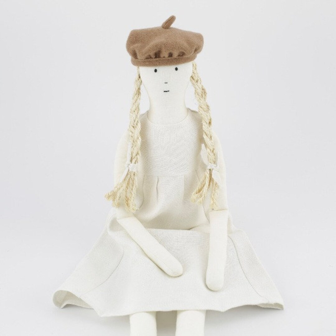 French Unique Rag Doll / Upcycled Antique Linen Doll / Handmade by Les ...