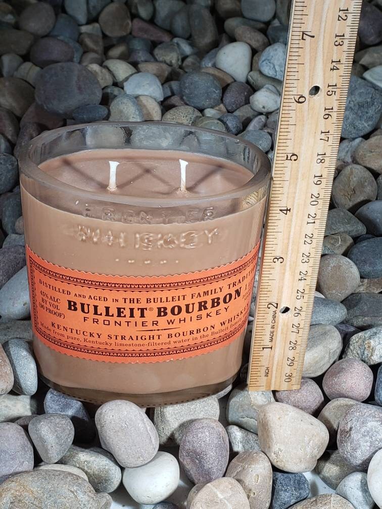 Bulleit Bourbon Whiskey Candle | Etsy
