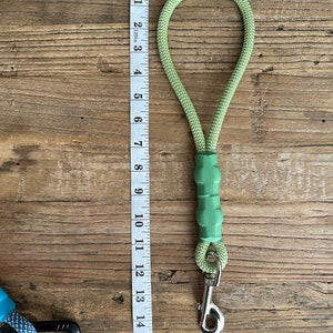 BLACK/GRAY - Dog Traffic Handle, Tag Leash, Safety and Training Leash ...