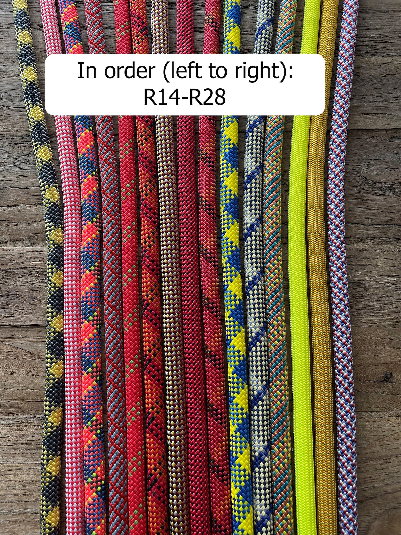 RED/ORANGE/YELLOW Climbing Rope Dog Collars 30 Red/orange - Etsy