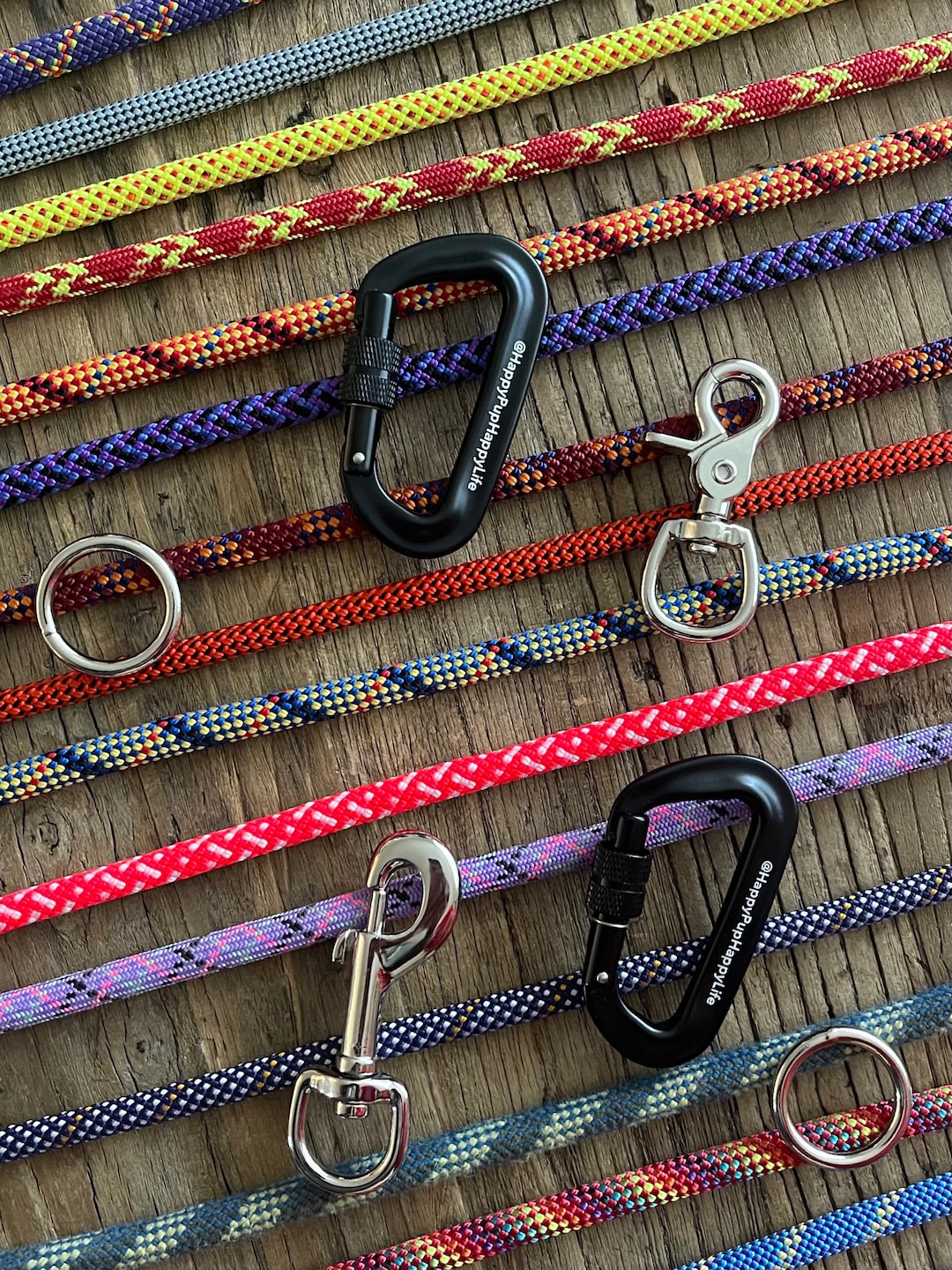 Thin Climbing Rope Dog Leash: Strong Enough for the Bigs, Lightweight ...