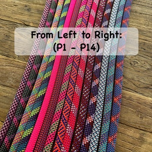 PINK/PURPLE Ropes Professional Climbing Rope Dog Leash, Lead, Slip Lead ...