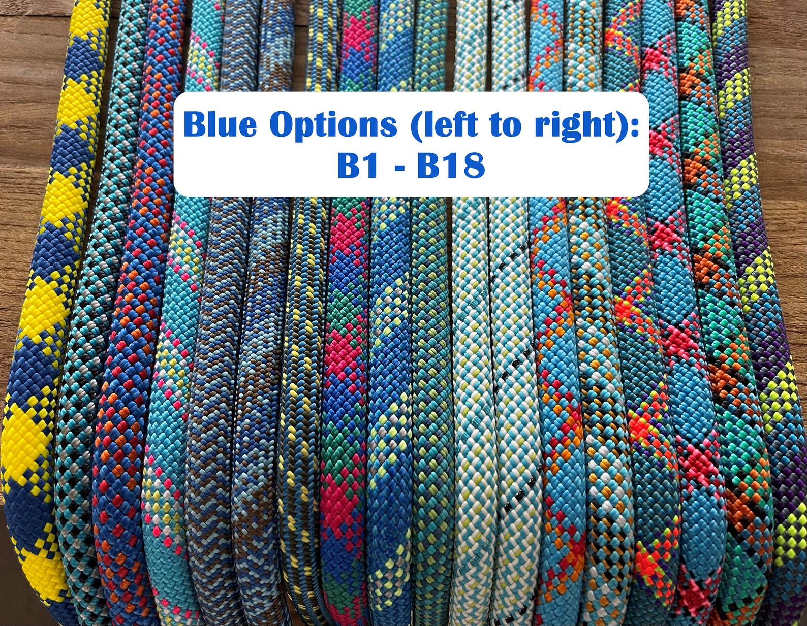 Climbing Rope Keychains / Lanyards Real Brand Name Climbing - Etsy