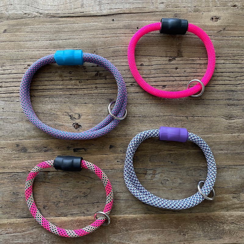 Rope Dog Collar - Etsy