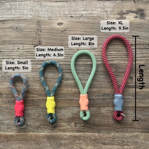 Climbing Rope Keychains / Lanyards - Real Brand Name Climbing Ropes ...