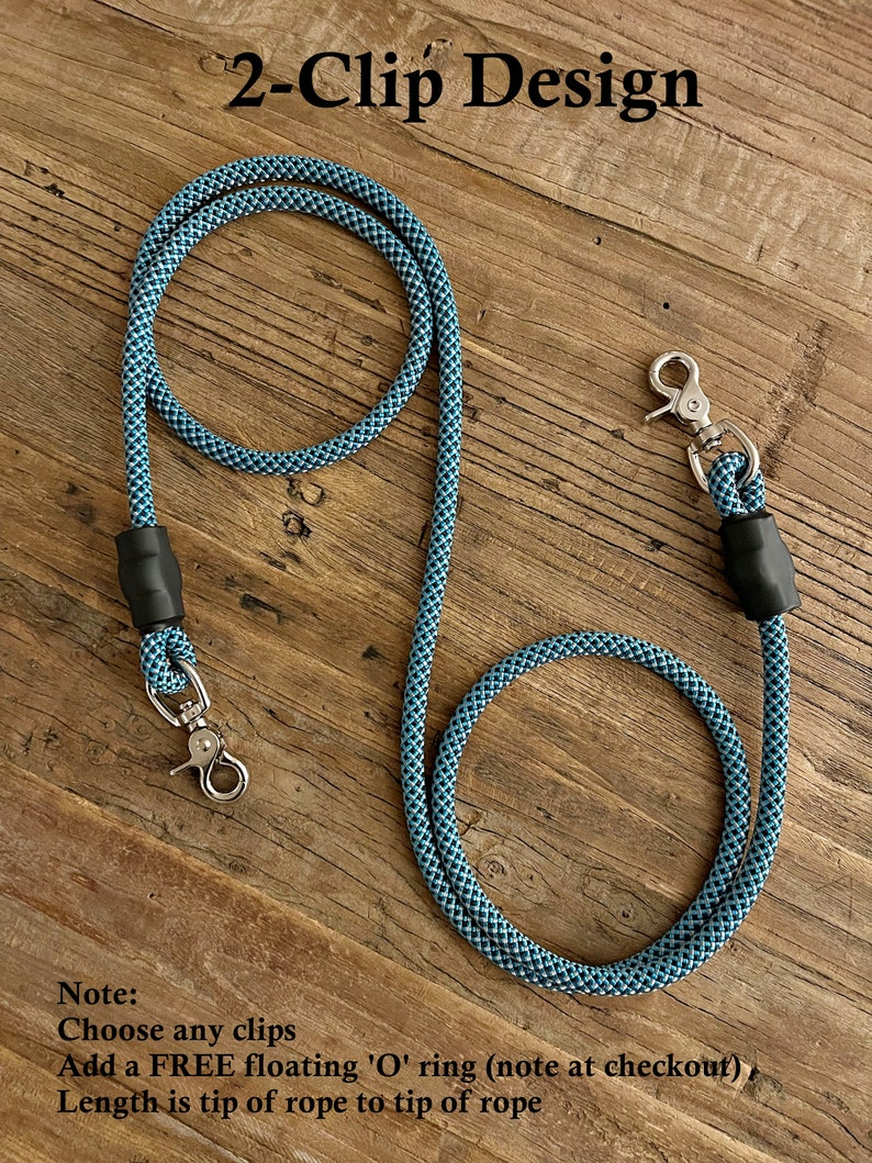 BLUE Ropes Professional Climbing Rope Dog Leash Lead Slip | Etsy