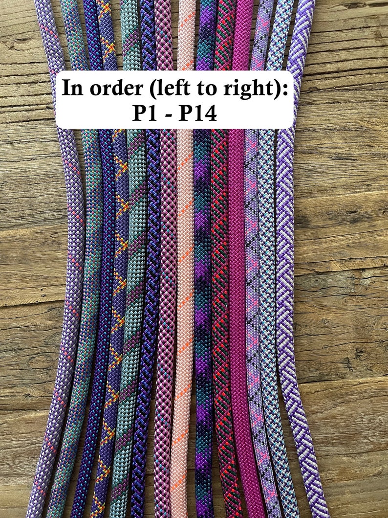 PINK/PURPLE Ropes Professional Climbing Rope Dog Leash - Etsy
