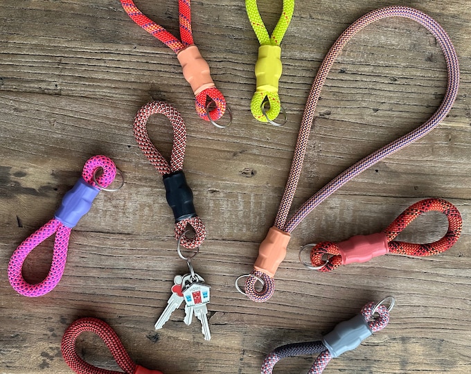 Custom Color Rope Keychain, Paracord Wristlet / Key Fob - Etsy