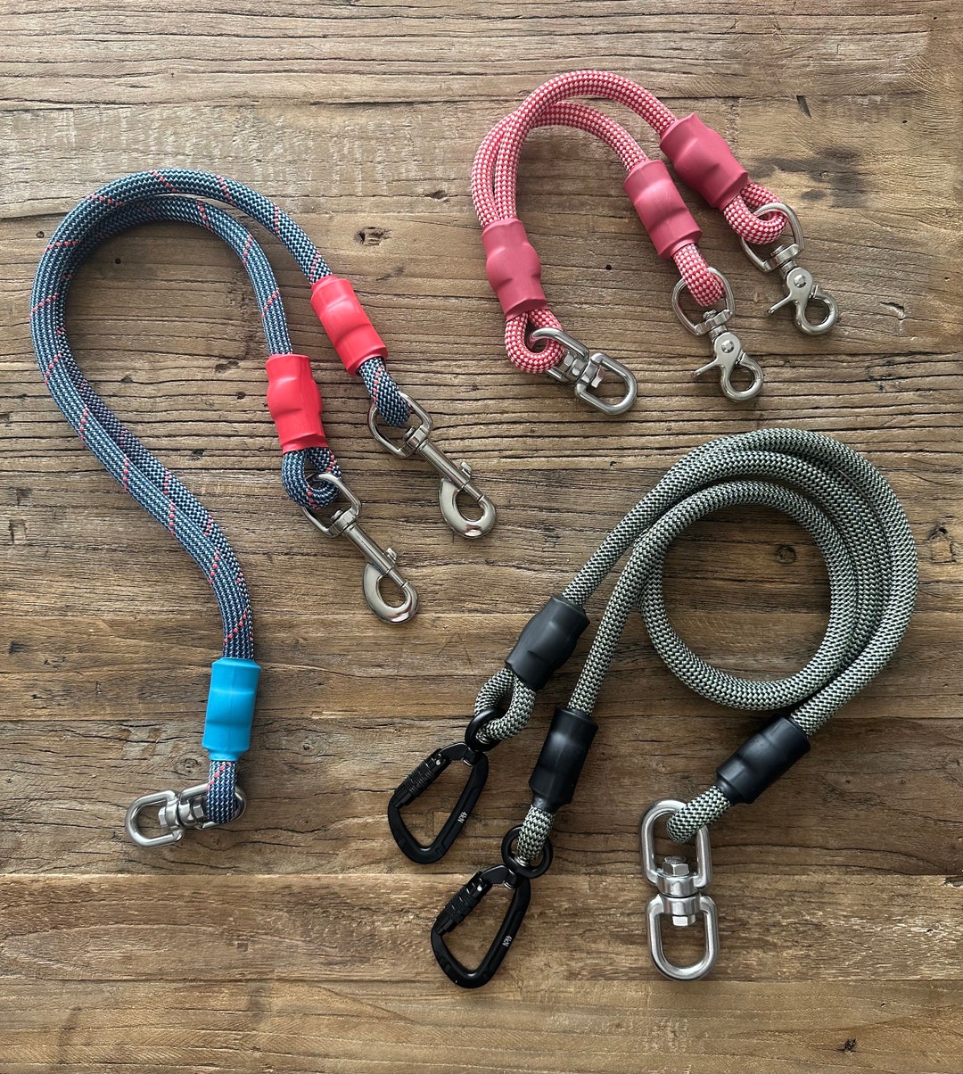 Custom Leash Coupler, 2-dog Lead, Two-attachment Leash - Brand Name ...
