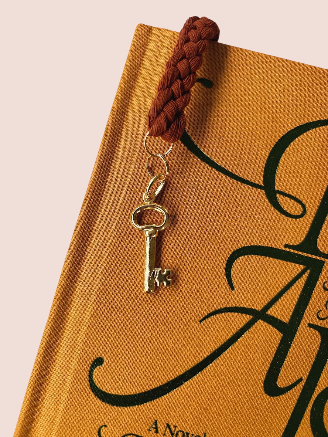 Key to My Heart Charm Bookmark - Book Accessories for Readers ...