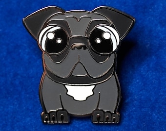 Pug Dog Pin - Etsy