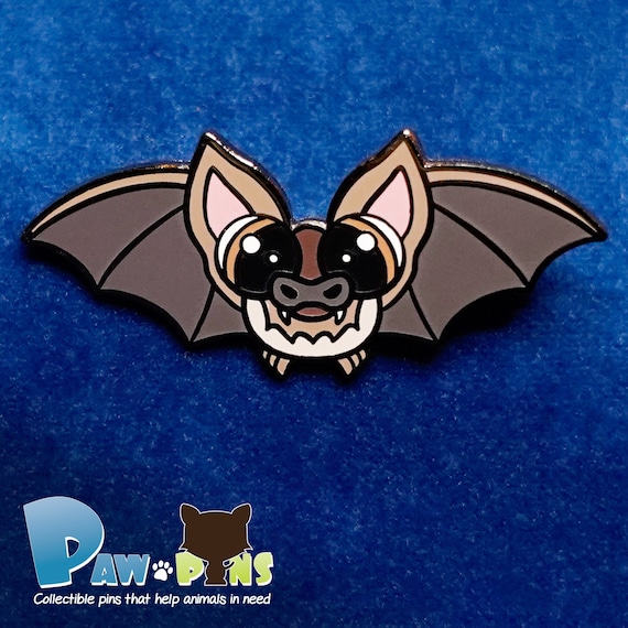 Cute Bat Enamel Pin Bat Pin Gift Hard Enamel Animal Pin - Etsy